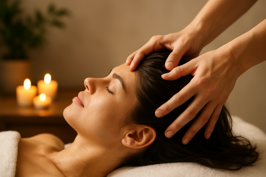 Ce este masajul indian al feței, scalpului și zonei cervicale? Ghid ...